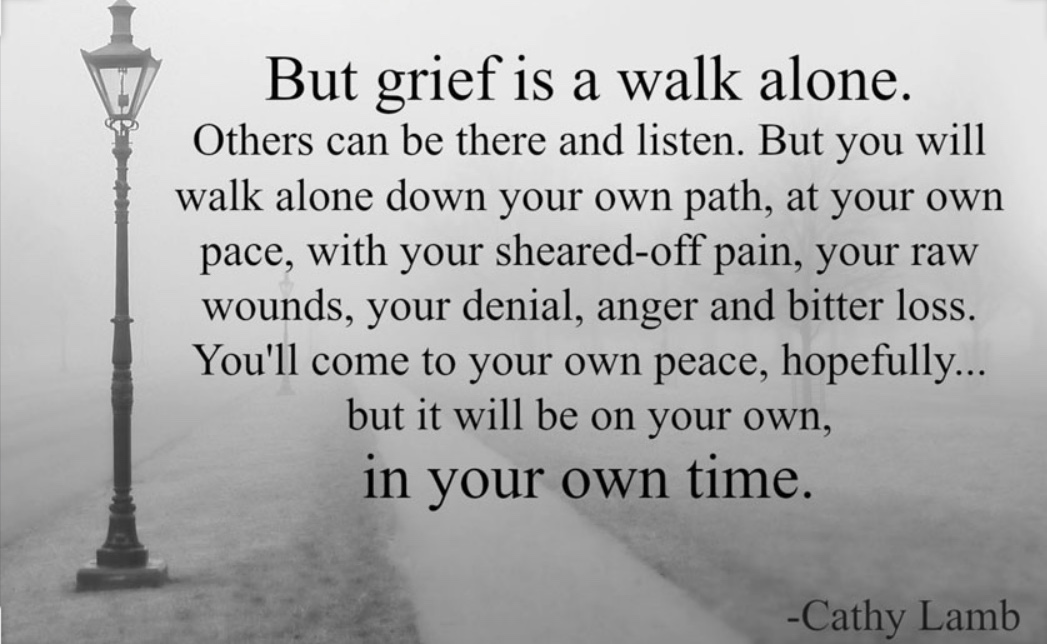 Monday Motivation – Grief – I Care. Let’s Talk.